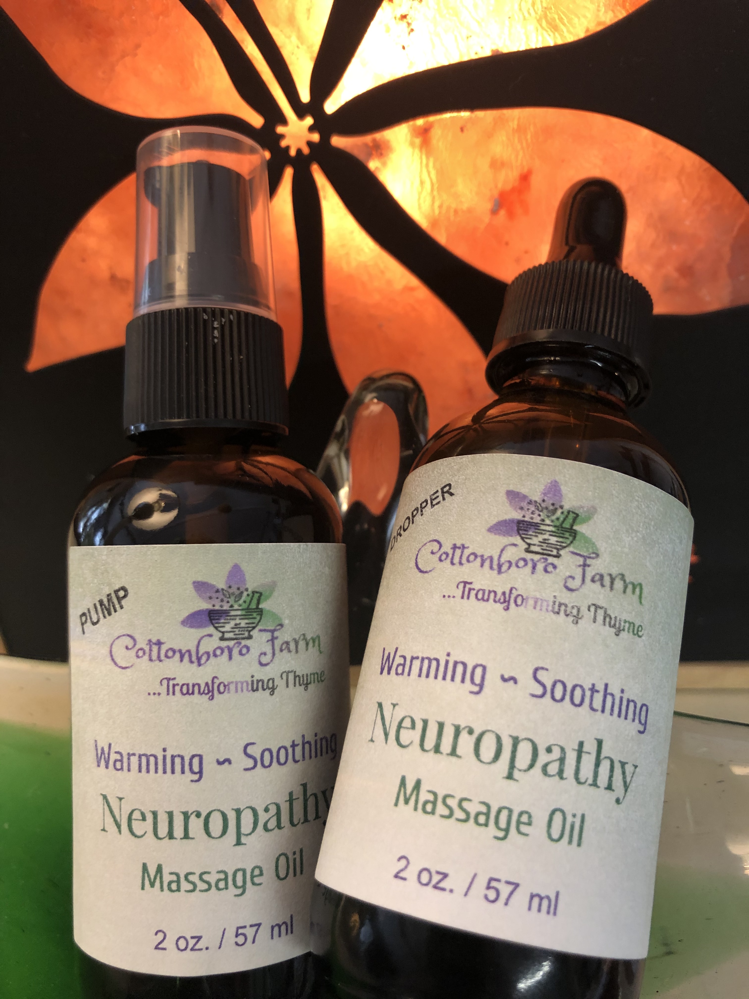 New Product: Neuropathy Massage Oil | Cottonboro Farm